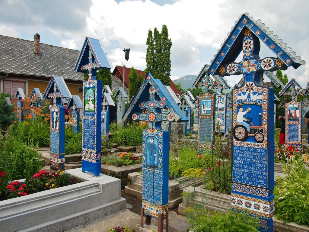 Visiting Merry Cemetery, Romania's Happy Cemetery