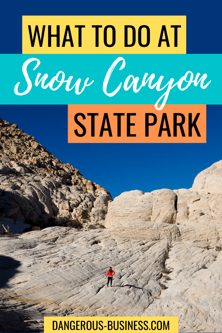 Visiting Utah's Snow Canyon State Park in the Winter