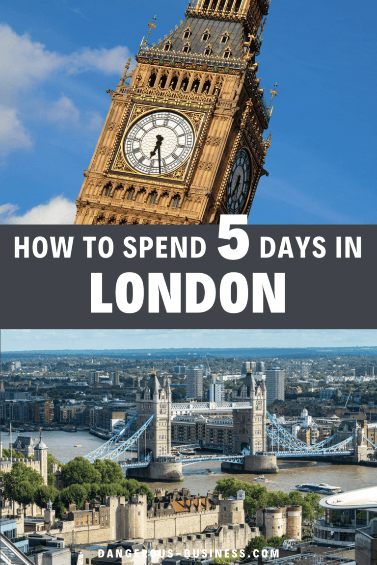 The Perfect 5 Days in London Itinerary for Your First Visit